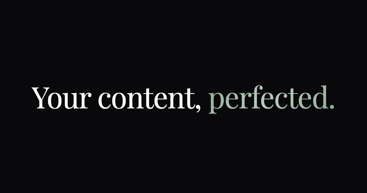Instant Content — AI-Powered Content Optimization